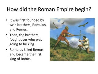 The roman empire | PPTX