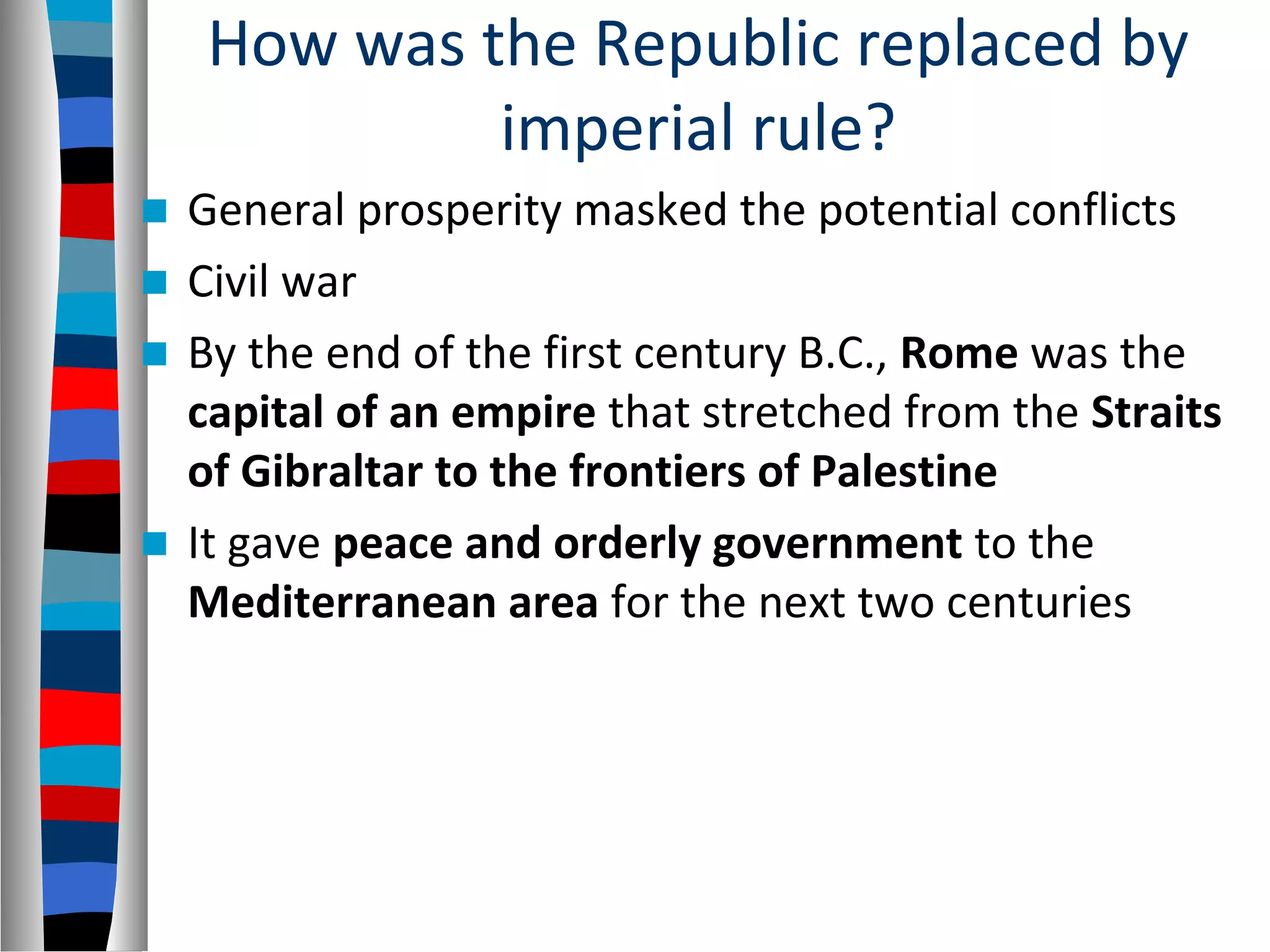 The roman empire | PPT