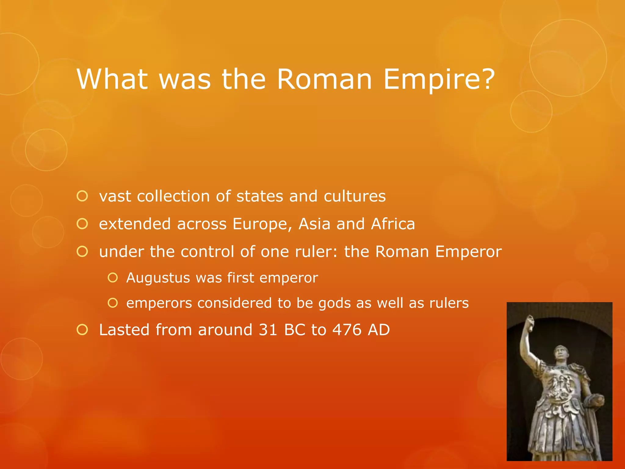 The roman empire | PPT