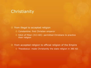 The roman empire | PPSX