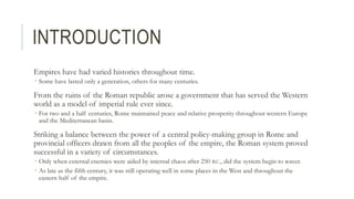 The Roman Empire | PPTX