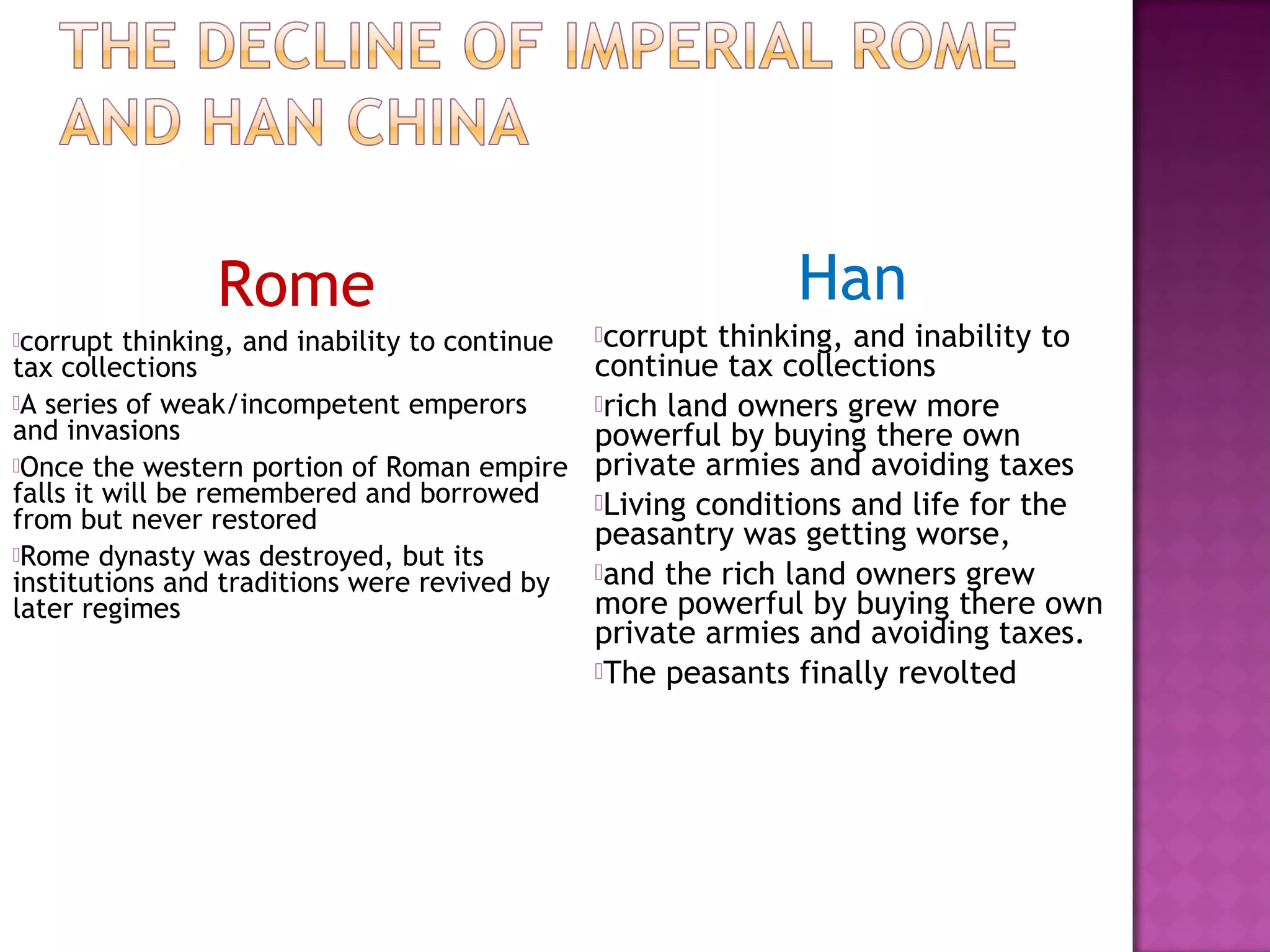 The roman empire_and_han_china | PPT