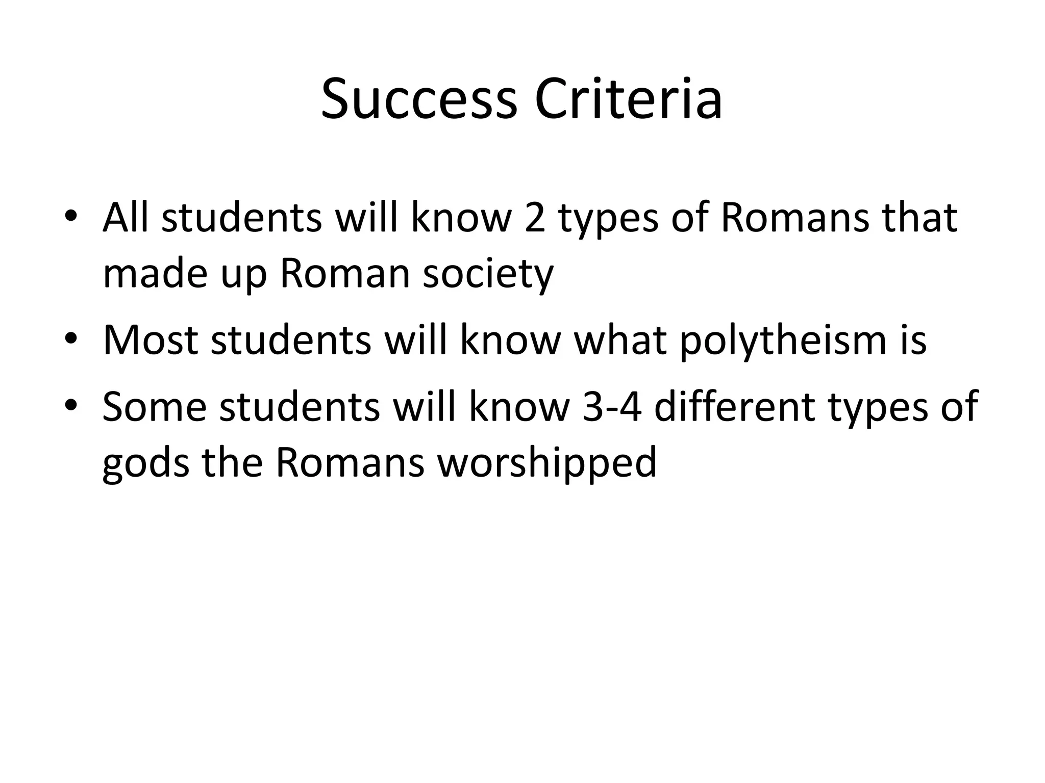 The roman empire lesson 4 | PPT
