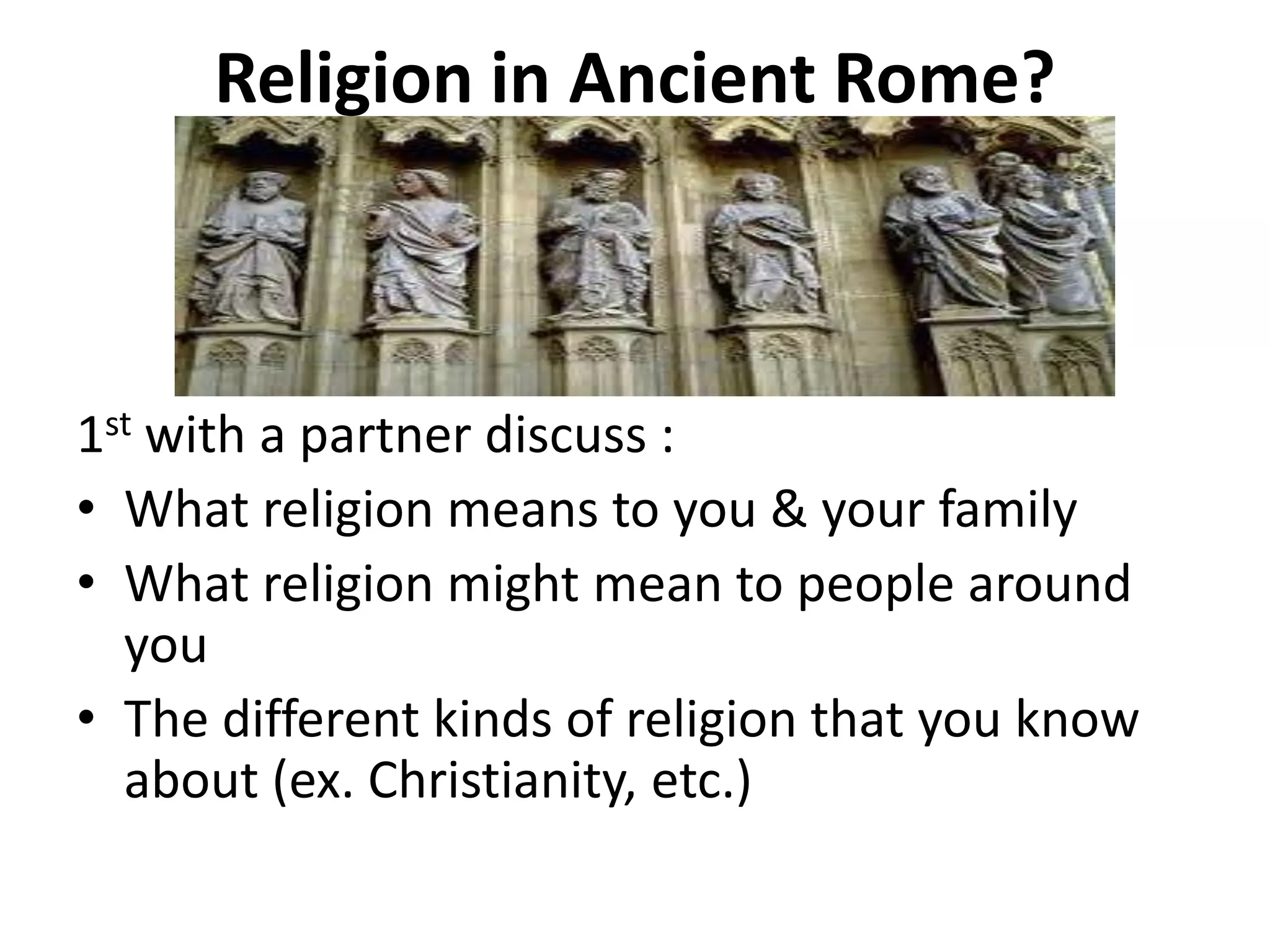 The roman empire lesson 4 | PPT