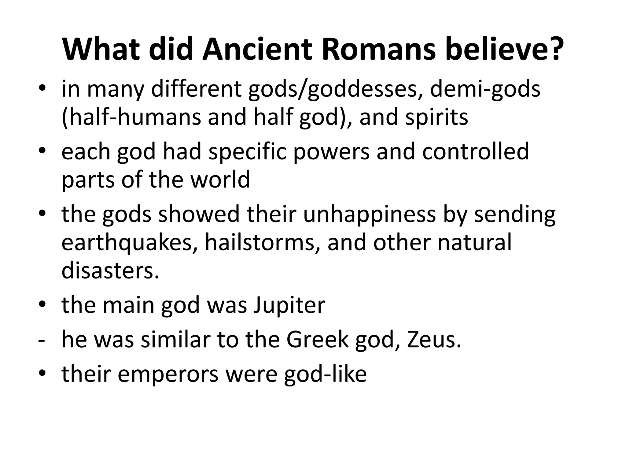 The roman empire lesson 4 | PPT