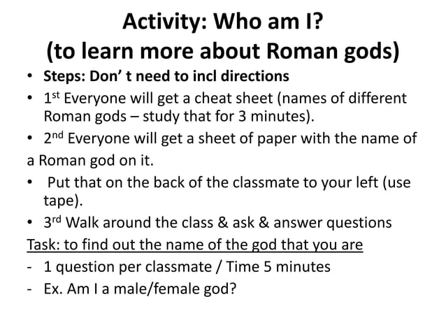 The roman empire lesson 4 | PPT