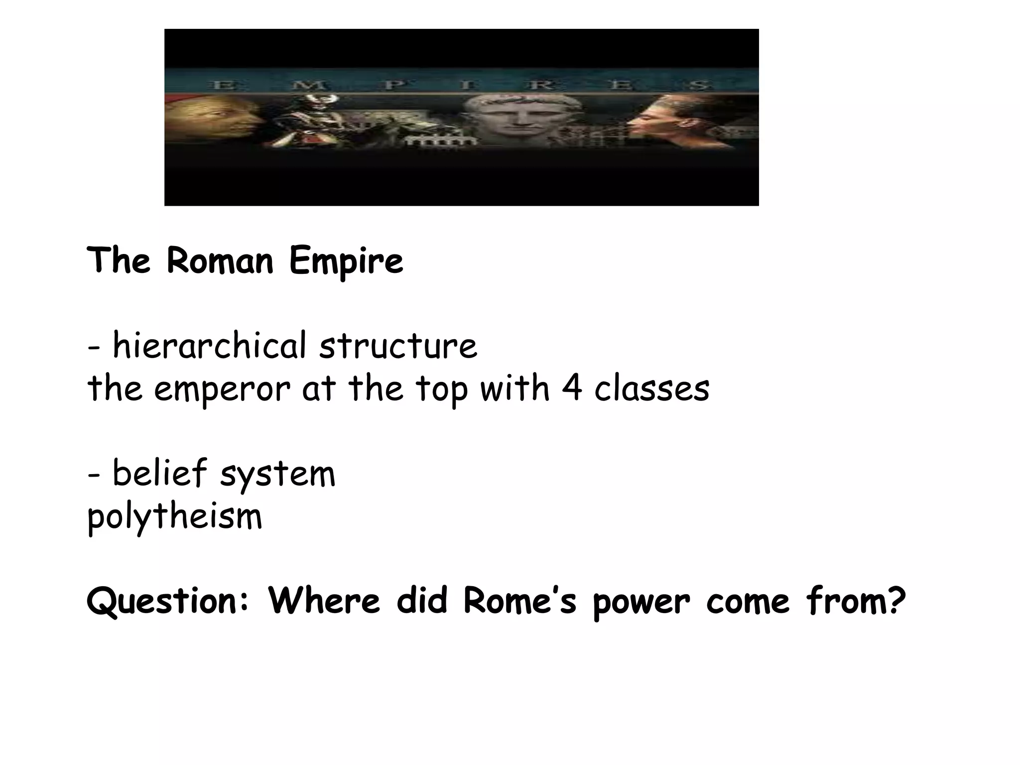 The roman empire redo lesson 5 | PPTX