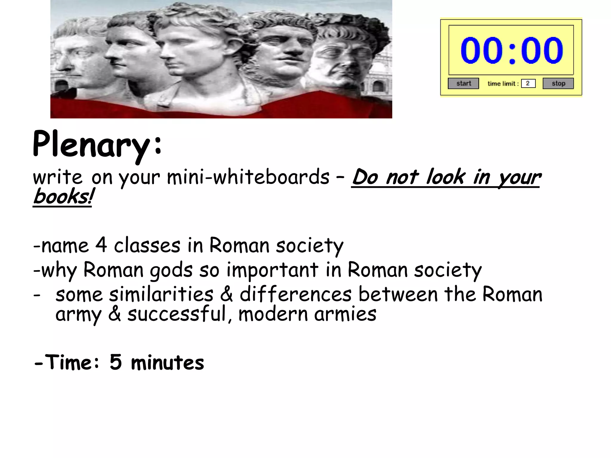 The roman empire redo lesson 5 | PPTX