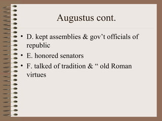 The roman empire (social studies) | PPT