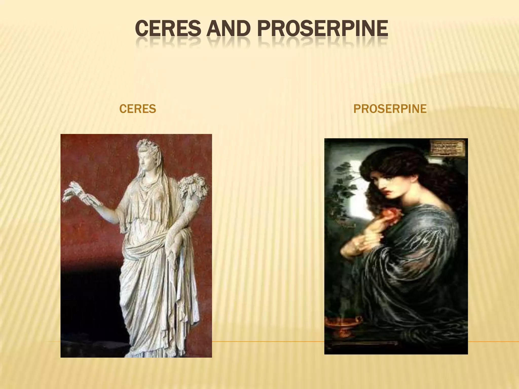 The roman gods | PPTX