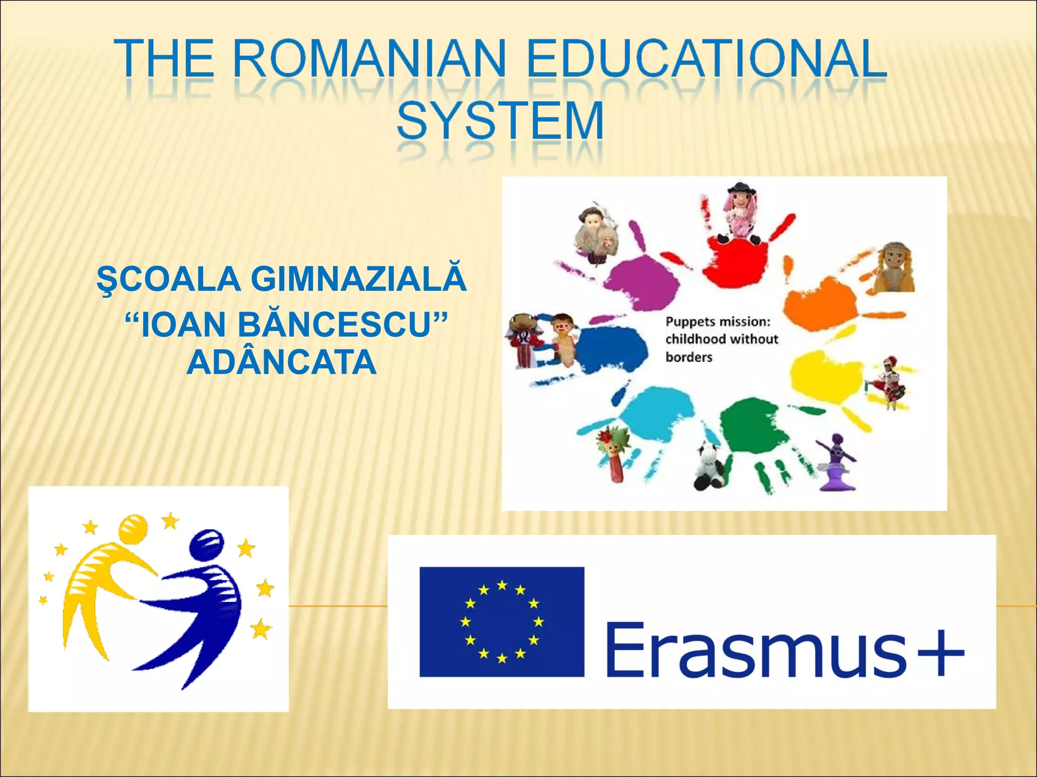 The Romanian educational system KA2 | PPT