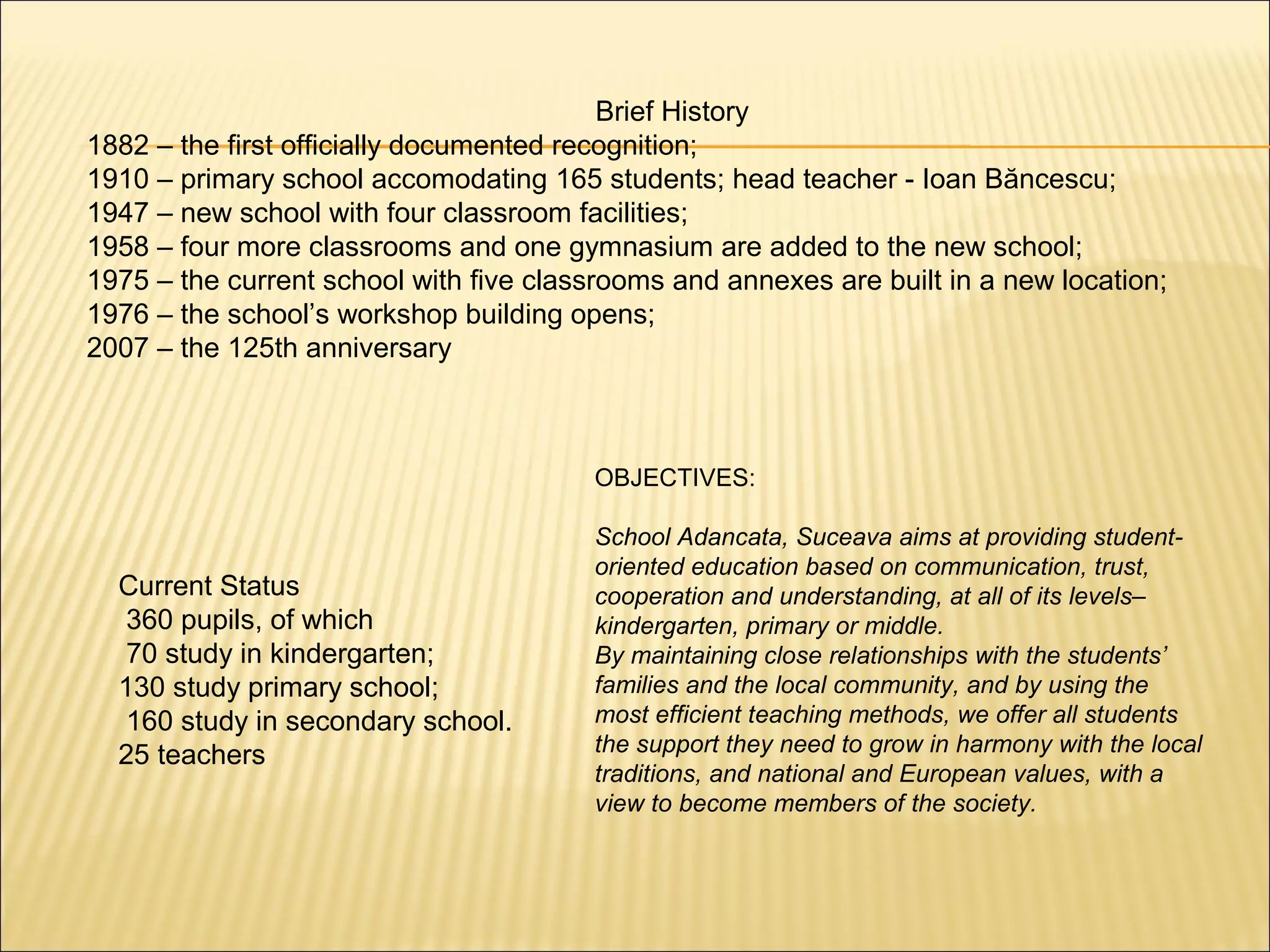 The Romanian educational system KA2 | PPT