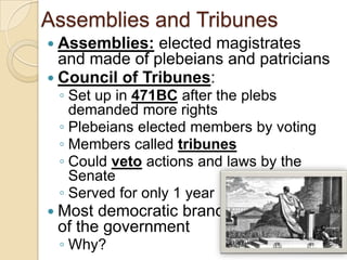 The Roman Republic Lecture | PPTX