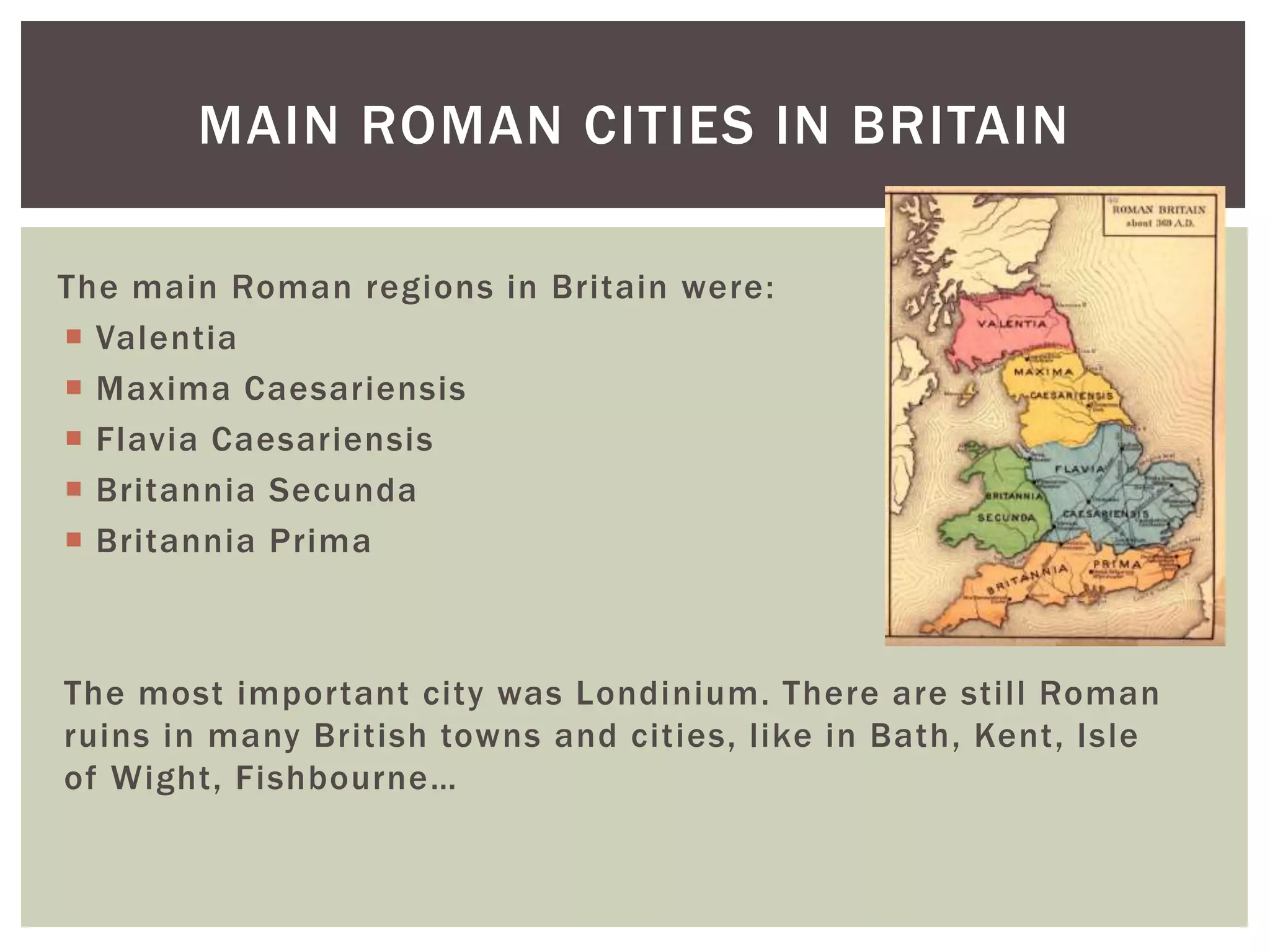 The Romans in Britain | PPTX