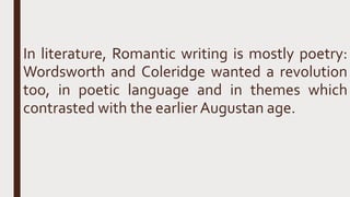 English Literature - The Romantic Age | PPTX