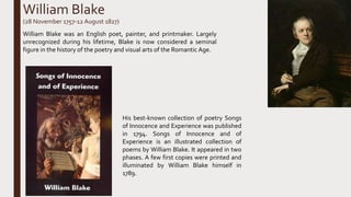 English Literature - The Romantic Age | PPTX