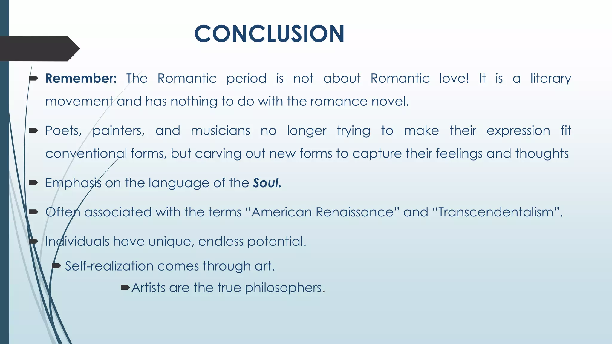 The romanticism period (1800 1860)work | PPT