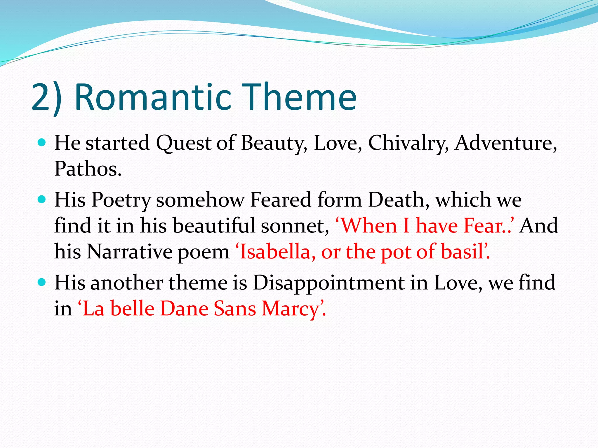 The romantic literature | PPTX | Poetry | Books and Literature