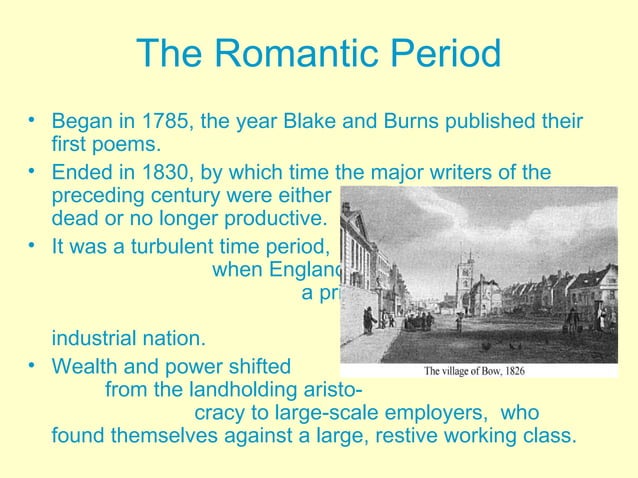 The romantic period | PPT