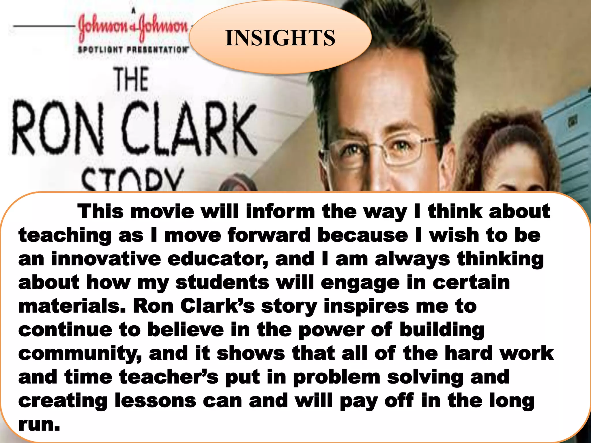 The ron clark story | PPTX