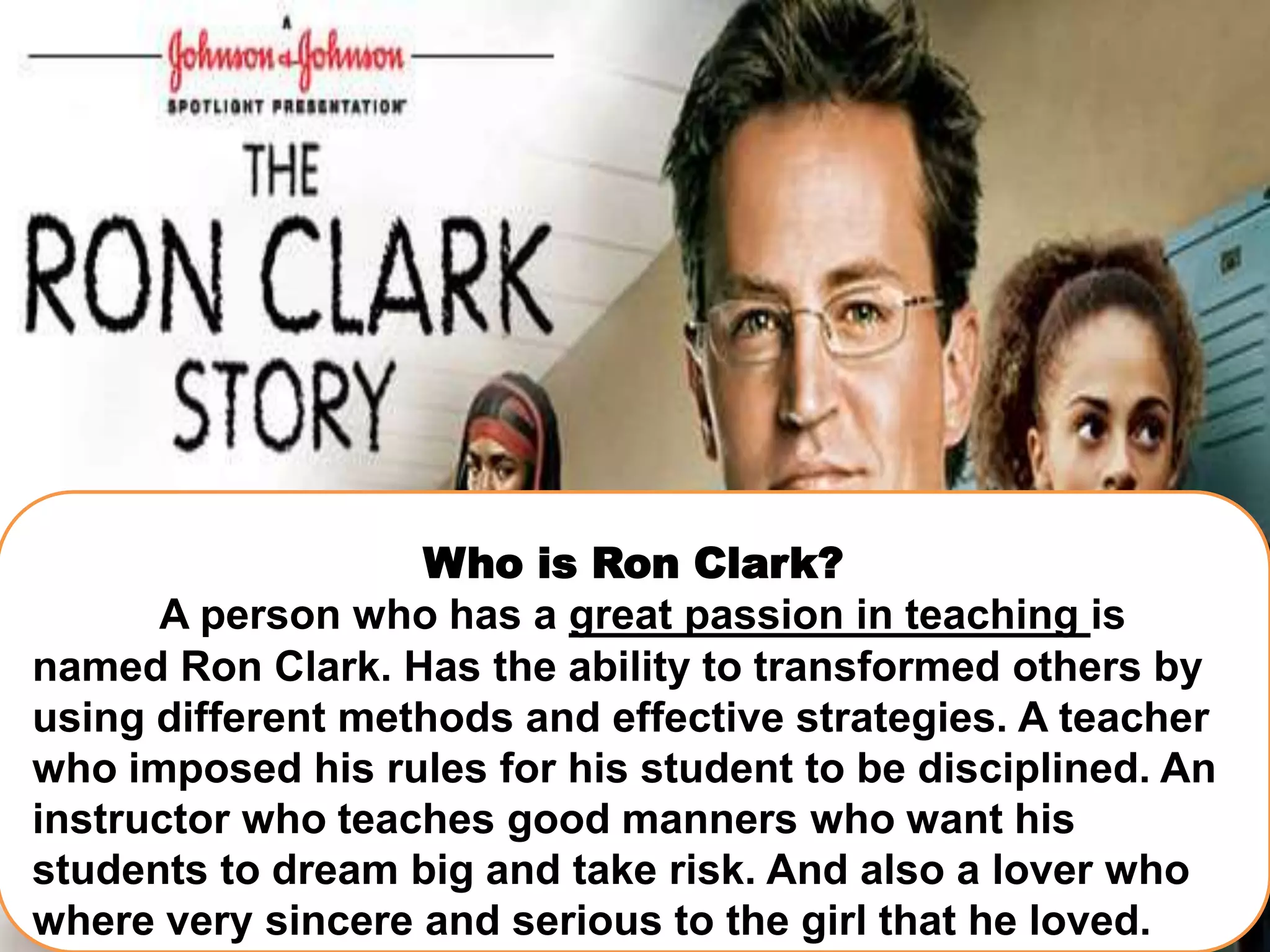 The ron clark story | PPTX