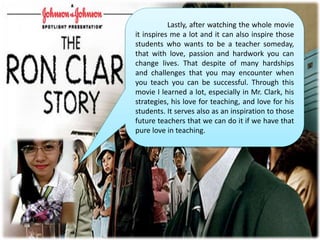 THE RON CLARK STORY | PPTX