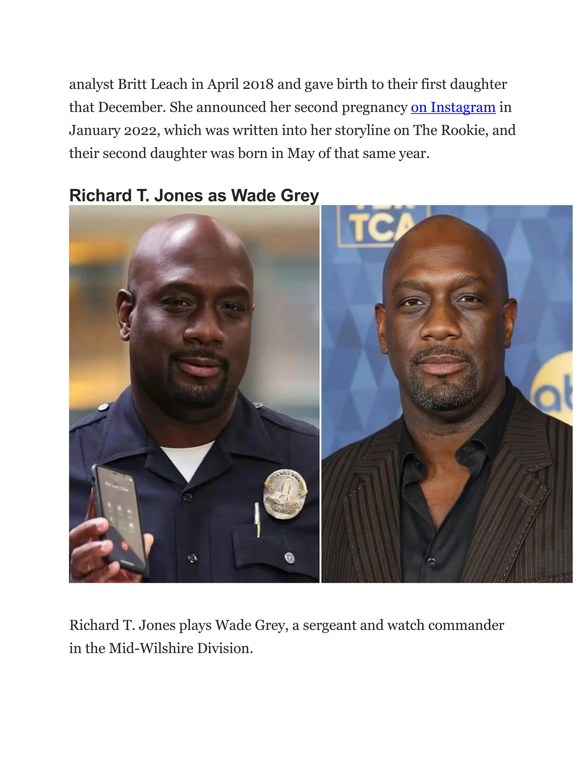 The Rookie Cast A Guide to All the Actors and Characters from Season 1 ...