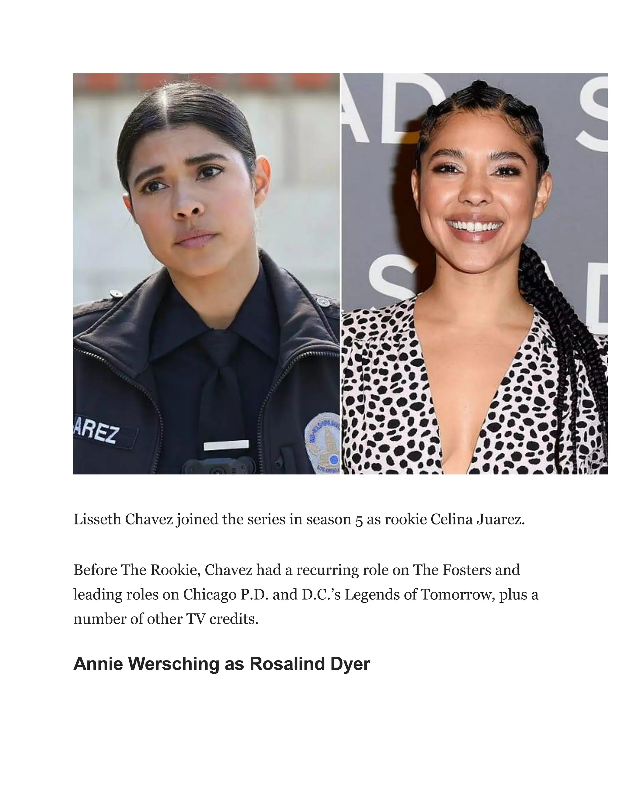 The Rookie Cast A Guide to All the Actors and Characters from Season 1 ...