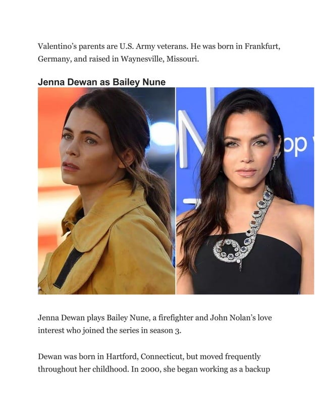 The Rookie Cast A Guide to All the Actors and Characters from Season 1 to Season 6.pdf ...