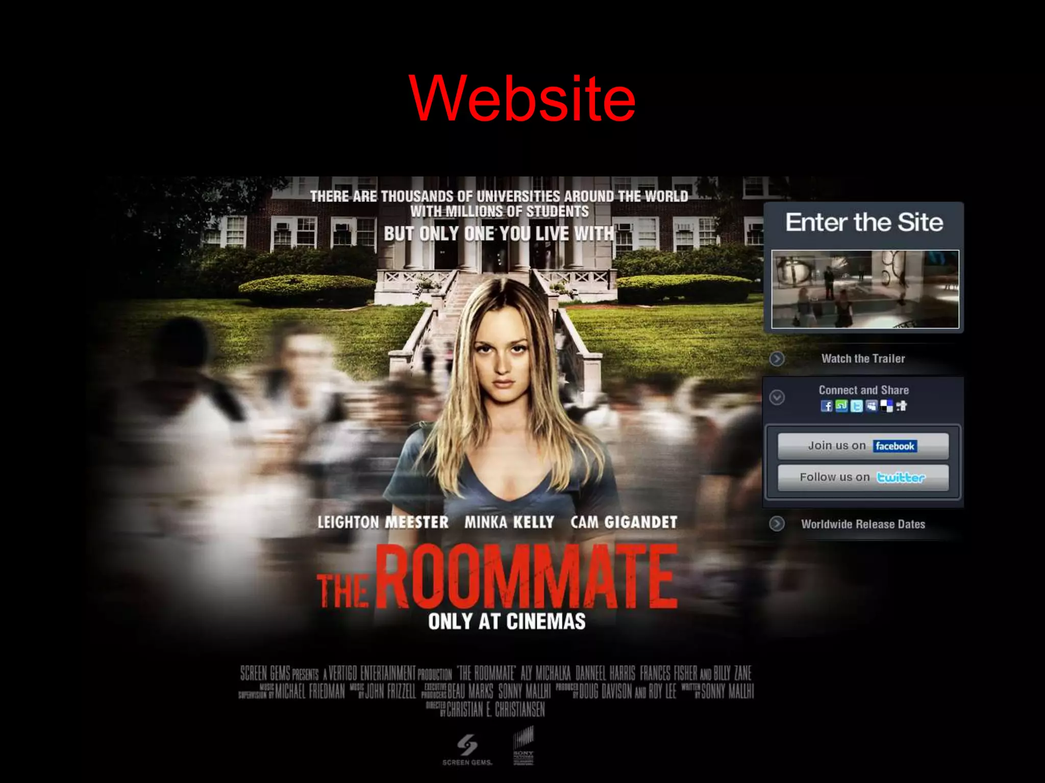 The roommate website analysis | PPT