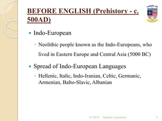 The Root of English Language | PPTX