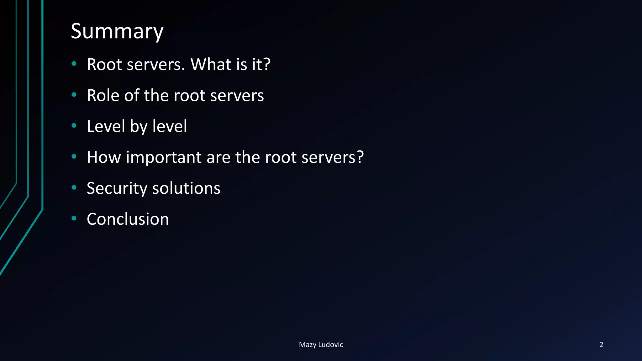 The root servers | PPTX