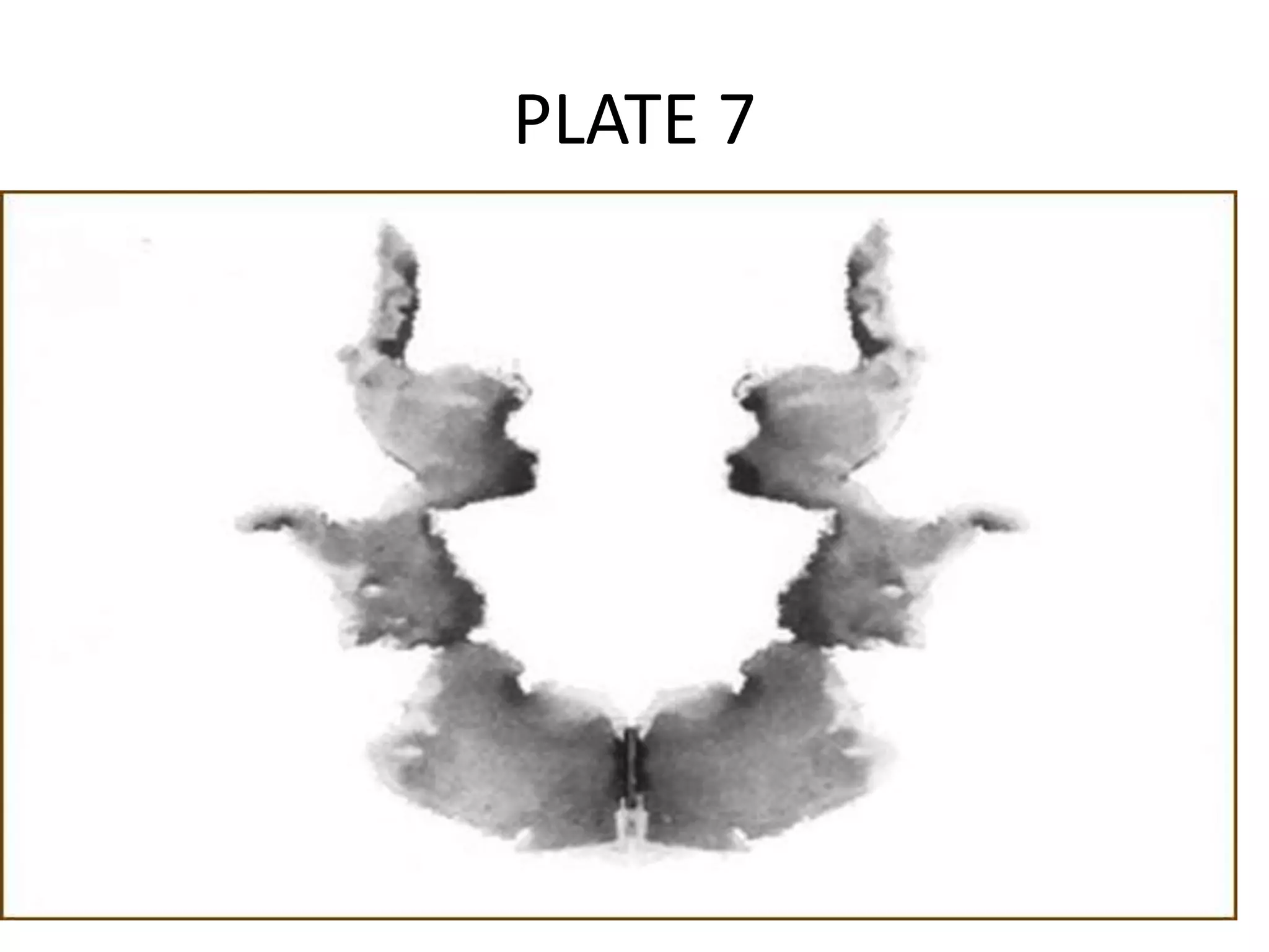 The rorschach test1 | PPTX