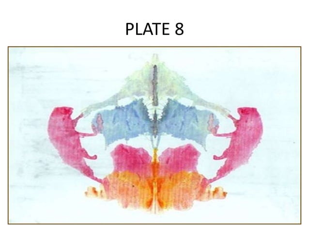 The rorschach test1 | PPTX | Brain and Nervous System Disorders ...