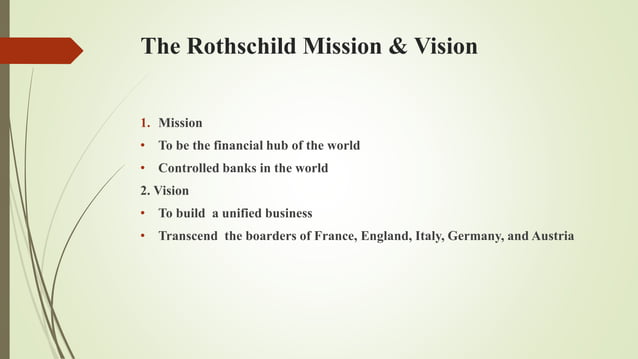 The rothchild family | PPTX