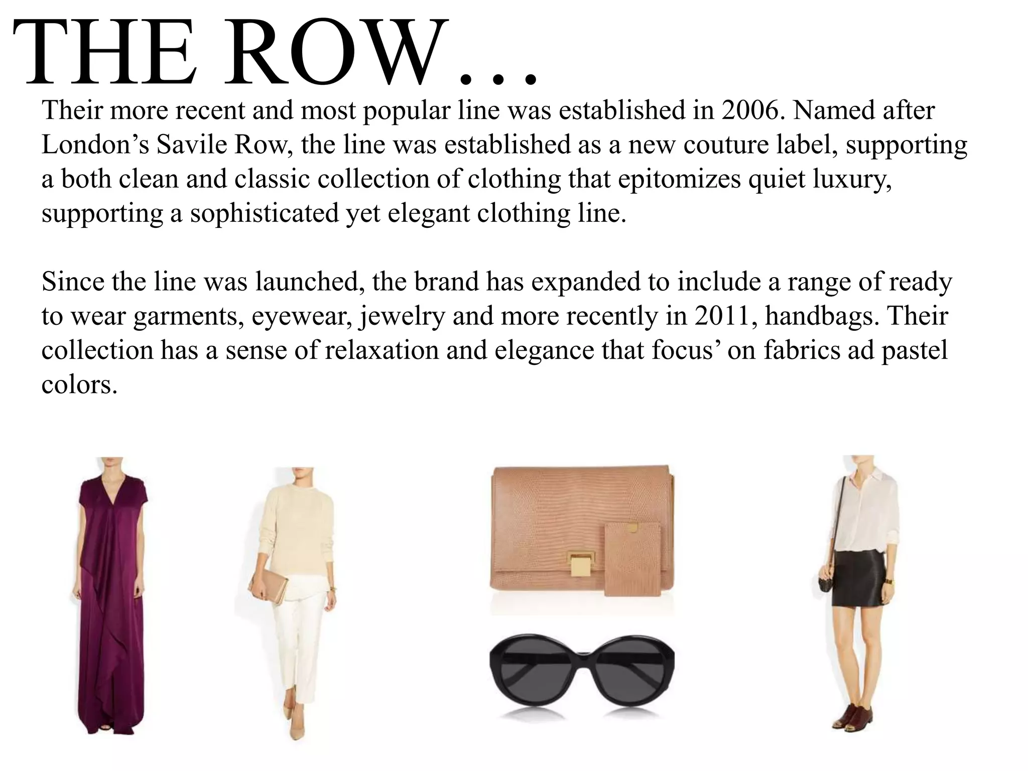 The row | PPTX