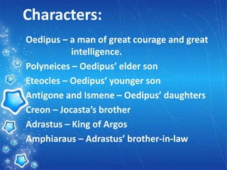 THE ROYAL HOUSE OF THEBES by: Leizyl Lugsanay Crispo | PPT