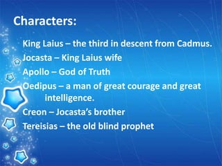 THE ROYAL HOUSE OF THEBES by: Leizyl Lugsanay Crispo | PPT