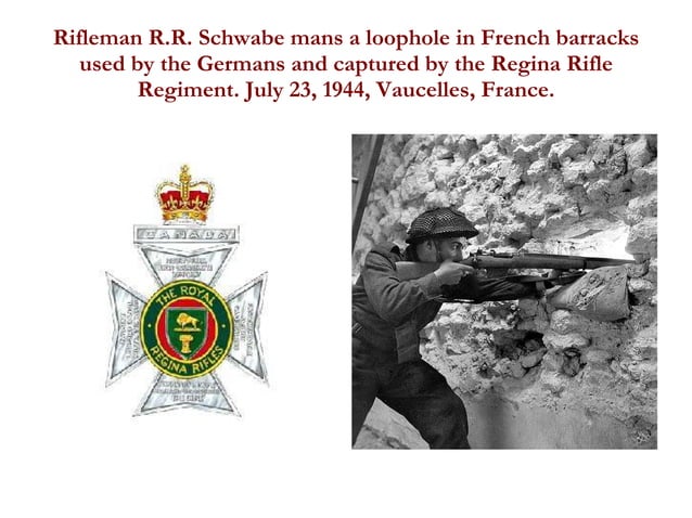 The Royal Regina Rifles | PPT
