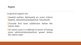 Introduction to theory of regionalism | PPTX