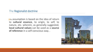 Introduction to theory of regionalism | PPT