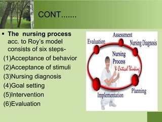 THE ROY’S ADAPTATION MODEL OF NURSING.pptx
