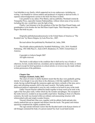The rozabal line ashwin sanghi | PDF