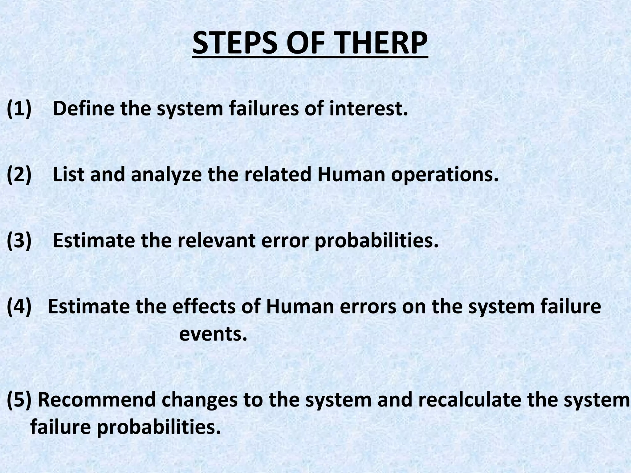 THERP | PPT
