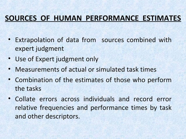 THERP | PPT | Computer Software and Applications | Computing