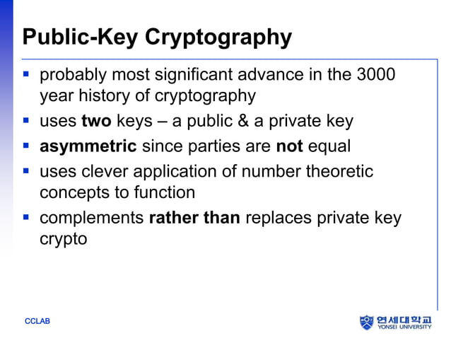The Rsa Algorithm Ppt Information And Network Security Computing