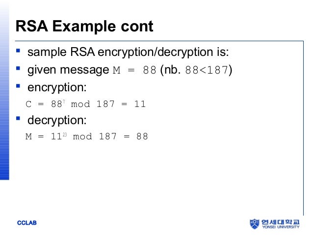 The Rsa Algorithm 4430