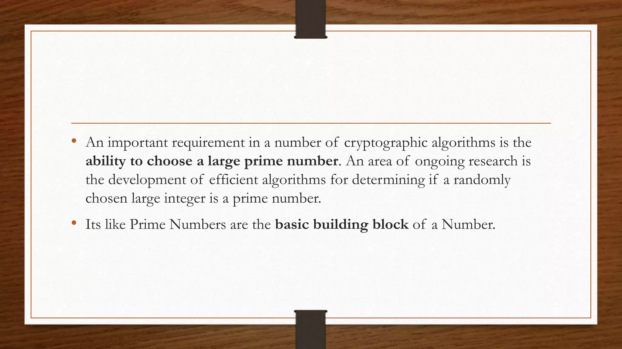 The RSA Algorithm | PPT