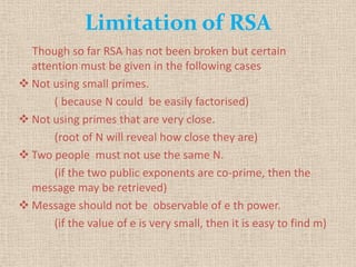 Rsa Crptosystem | PPT