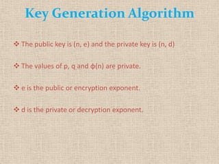 Rsa Crptosystem | PPT